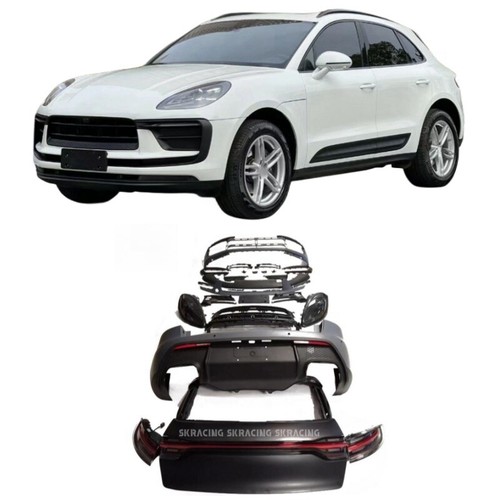 2015-2021 Porsche Macan Upgrades 2023 Bodykit PP Front Rear Bumper ...