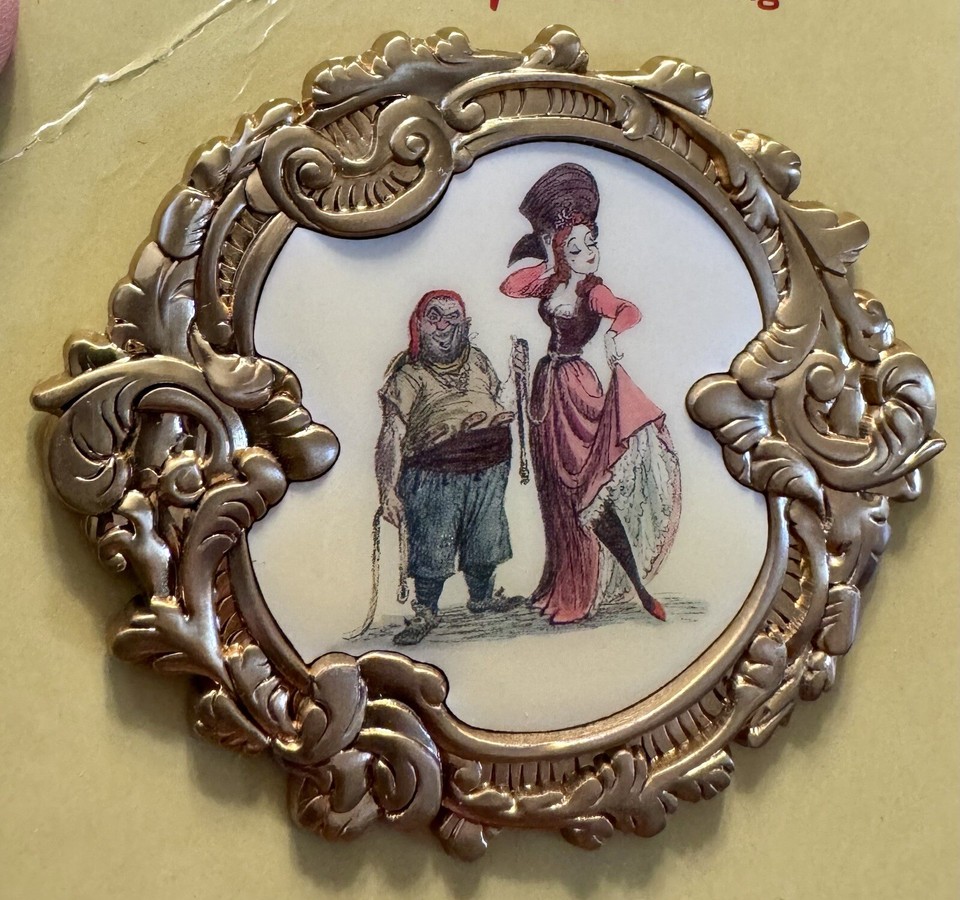 HTF Disney WDI Marc Davis Pirates of Caribbean Redhead Auction Scene LE ...