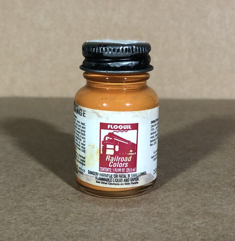 FLOQUIL RAILROAD COLORS. REFFER ORANGE. ENAMEL PAINT. # 110030. | eBay