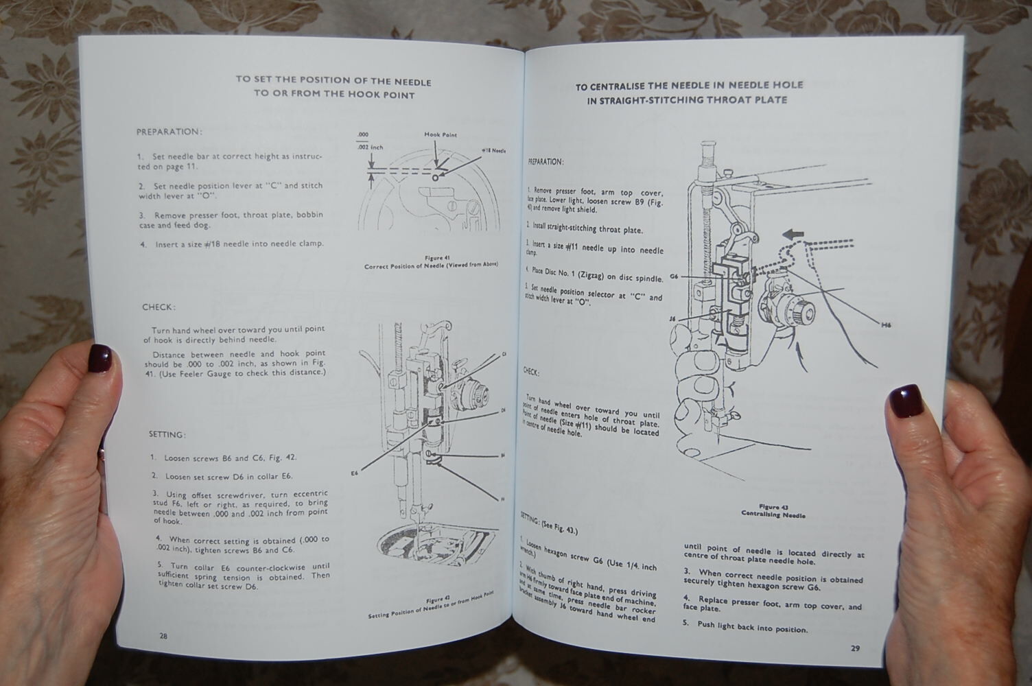 Professional Full Edition Service Manual for Singer 337 and 338 Sewing ...