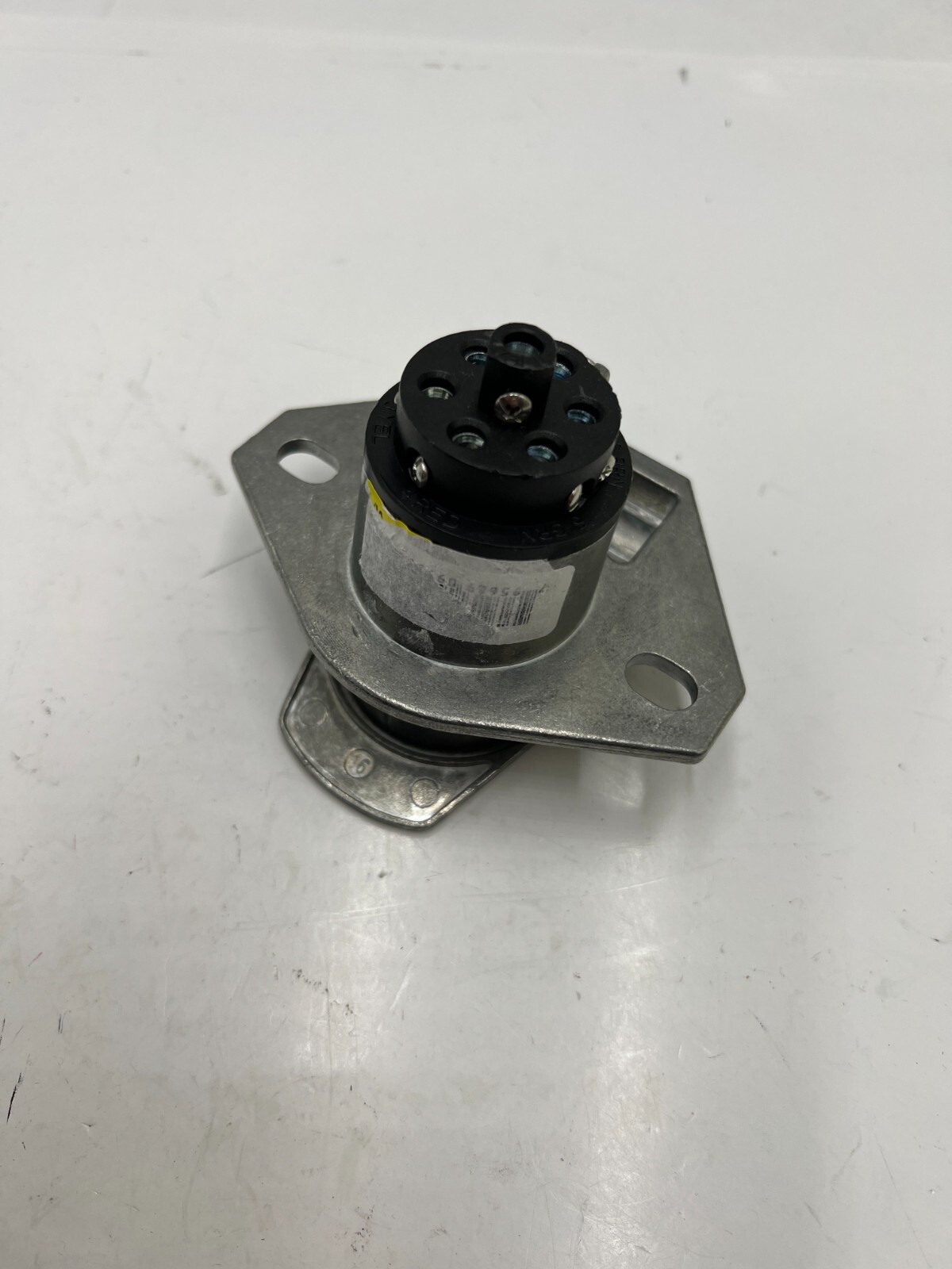 PHILLIPS 7 WIRE TRAILER SOCKET PLUG, SAE J560, ‎4.53 x 4.49 x 4.29 ...