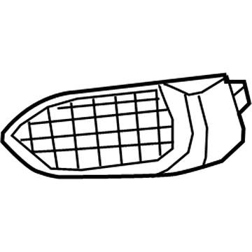 Honda 71103-T5R-A50 Right Front Bumper Side Garnish For 18-20 Fit LX | eBay