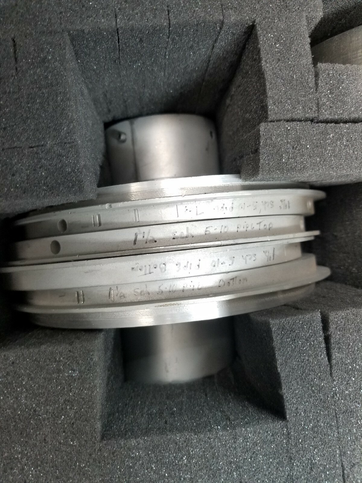 MK ACL 4" Orbital Tube Welding Package w/ tube and pipe sets of collets ...