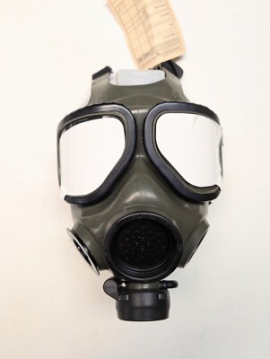 NEW US Military M40 Gas Mask OD Green Medium | eBay