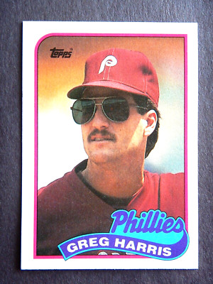 Greg Harris #627 Topps 1989 Baseball Card (Philadelphia Phillies)* | eBay