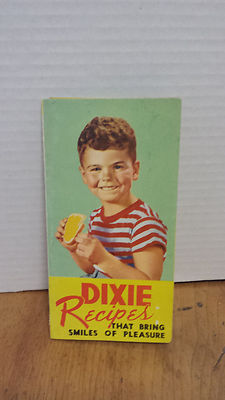 Dixie Margarine Recipes booklet oleomargarine Capital City Products Fruit cake | eBay
