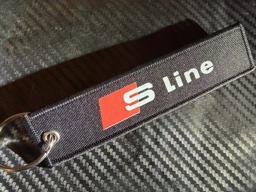 Audi S Line Tow Tag Type Keyring / Keychain Brand New | eBay UK