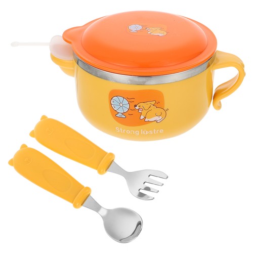 Water- Insulation Bowl Toddler Baby Stainless Steel Kids | eBay Australia