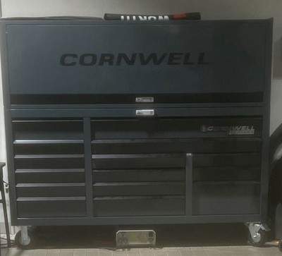 3 Bay Cornwell Tool Box With Hutch And Automatic Light | eBay
