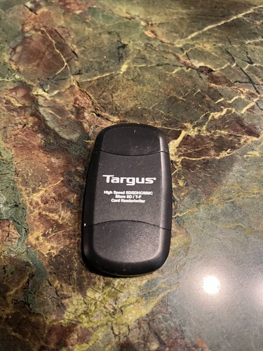 Targus Secure Digital Card Reader/Writer SDHC Compatible TGR-SD20 w/USB ...