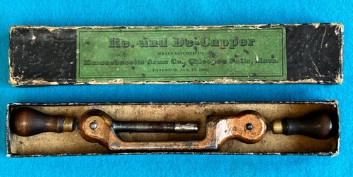 Vintage Reloading Tool, Maynard/ Hadley Patent Decapping Tool, In Box ...
