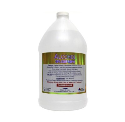 La Palm Or Apollo 70% Isopropyl Alcohol Spa Product. 1 Gallon. SEALED ...
