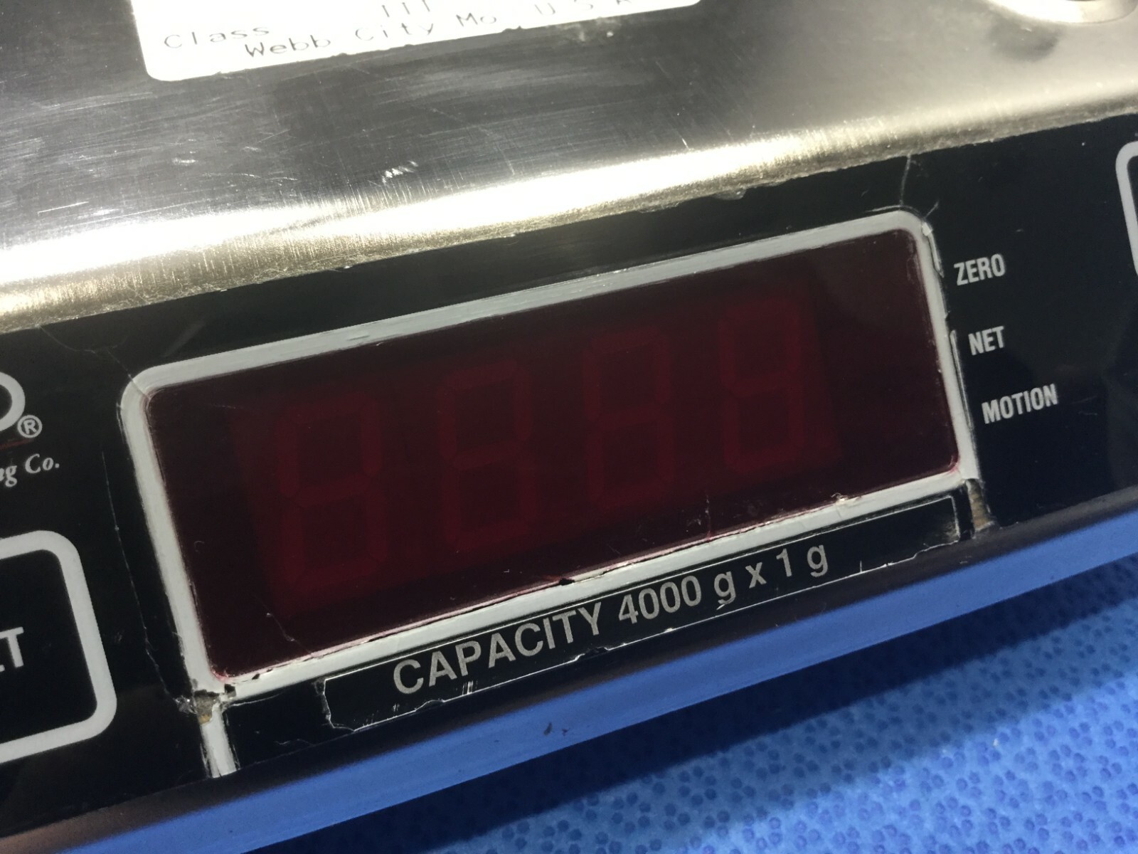 Cardinal Detecto AP-4KD Lap sponge Diaper scale - AS IS - PARTS or ...