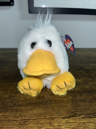 Vintage 4" Puffkins QUACKSTER Plush White DUCK 1994 with Tags 2nd ...