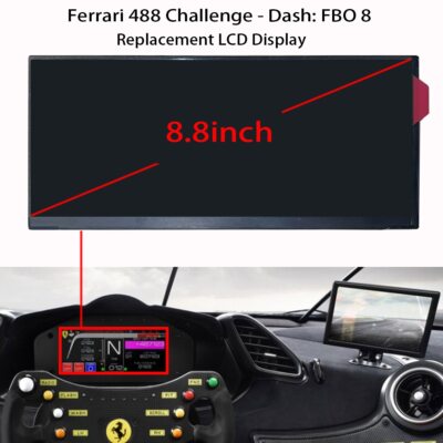 Display Instrument Cluster LCD Ferrari 488 Challenge Dash FBO 8 ...