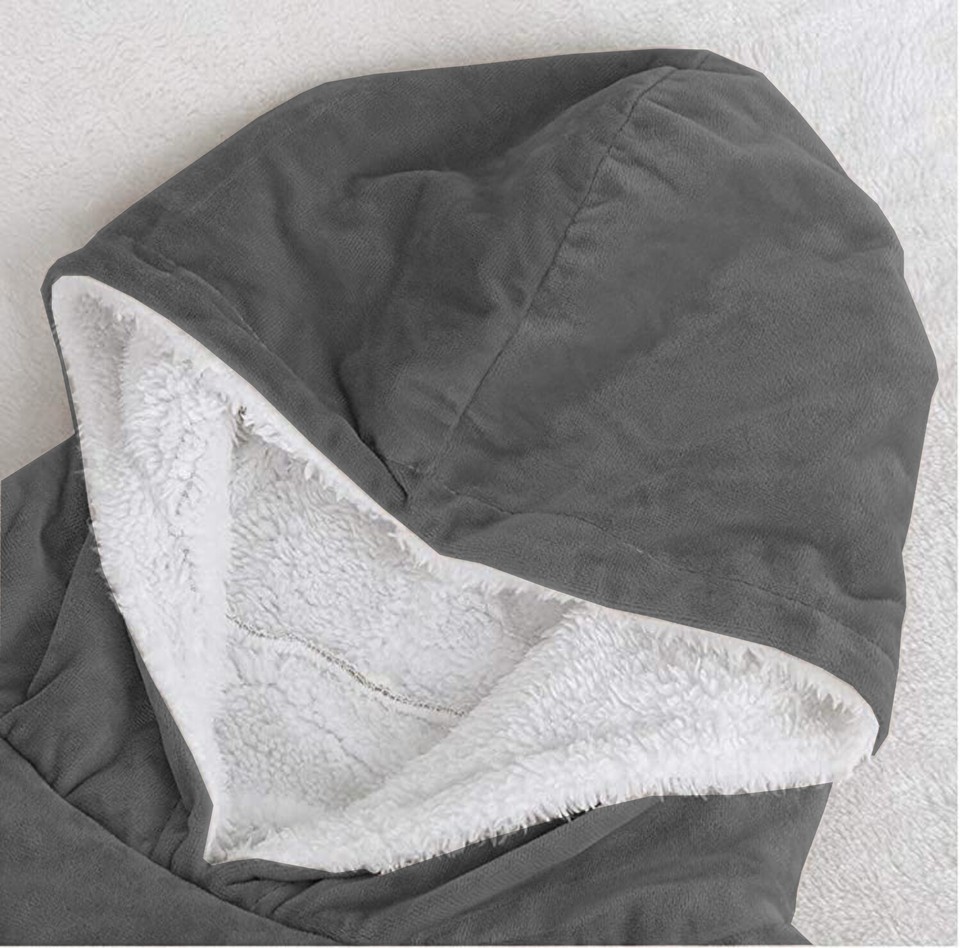 Oversized Blanket Mens Snoodie Hoodie Home Alone Personalised Gifts For ...