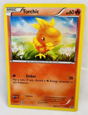 Authentic Torchic Pokemon Card New | eBay