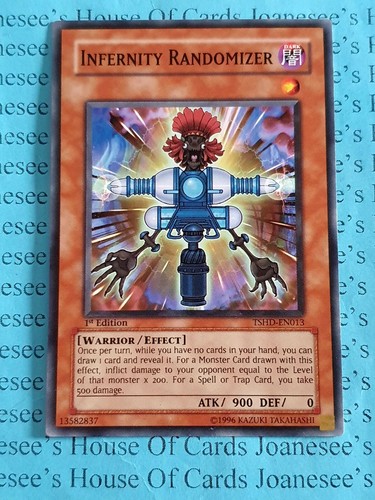 Infernity Randomizer TSHD-EN013 Common Yu-Gi-Oh Card 1st Edition New ...