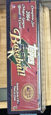 2004 Topps Baseball Complete Factory Sealed Hobby Red Set | eBay