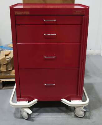 NEW Armstrong Medical Industries 4-Drawer Emergency Crash Cart A-Smart Cart | eBay