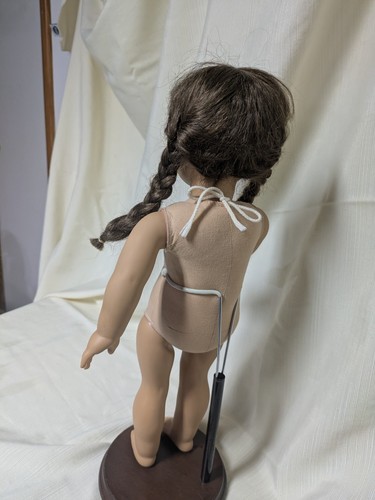 American Girl Molly 18" Doll & Moly's Silver & White Trunk by Pleasant ...