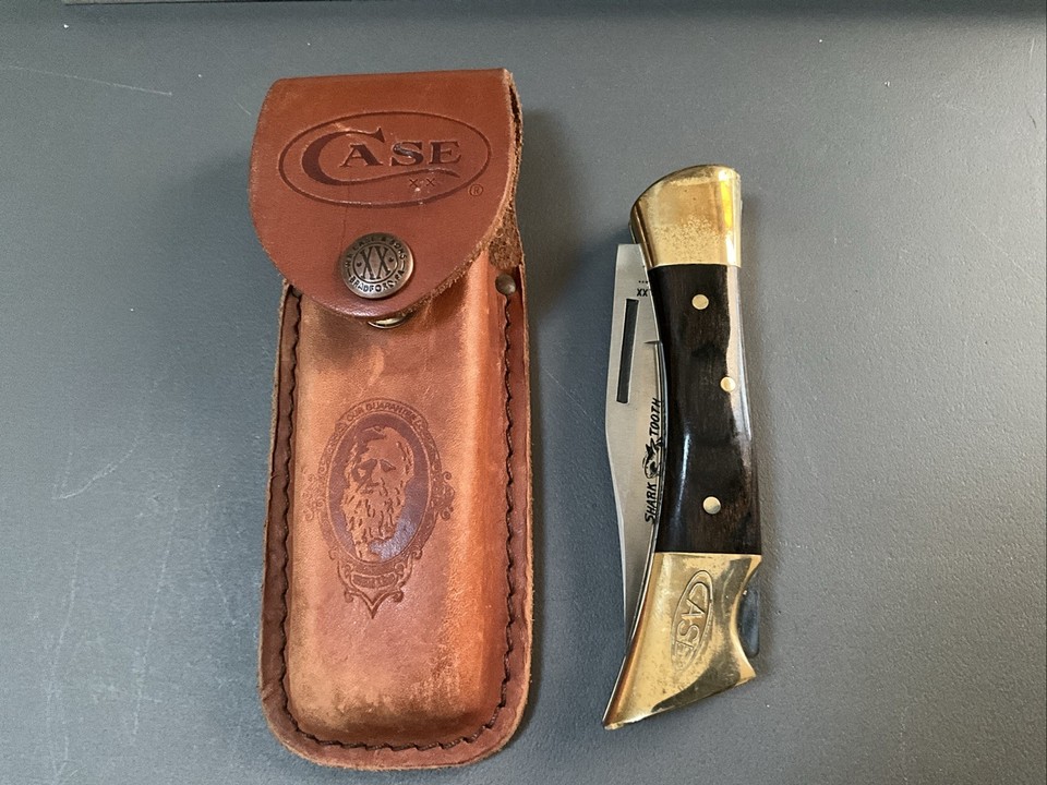 CASE XX SS P197 LSSP SHARK TOOTH LOCKBACK KNIFE 9 Dots NO BOX | eBay