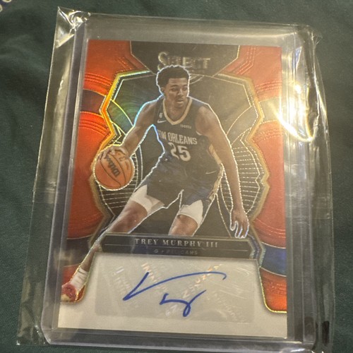 2022-23 Panini Select - Signatures Trey Murphy III #S-TMY Red Prizm /99 ...