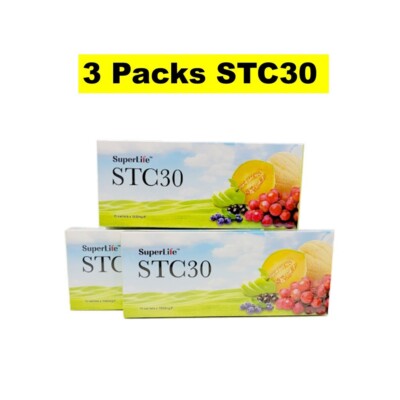 3x Superlife Anti Aging STC30 Stem Cell Activator Supplement Vitamins ...
