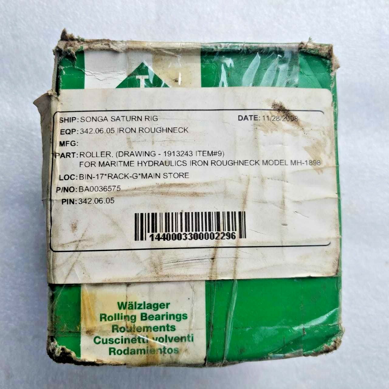 NUKR 90-A FULL COMPLEMENT Stud Type Track Rollers BEARING NEW INA ...