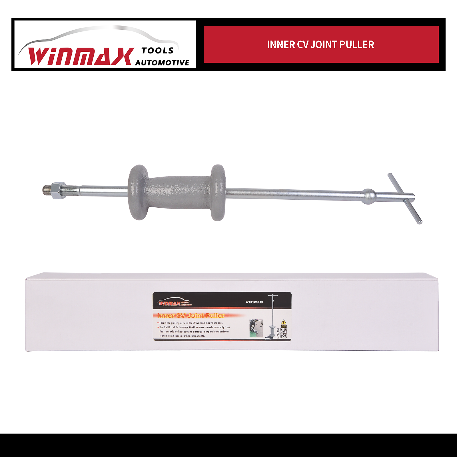 Joint Inner Puller CV Long Inner Axle Slide Hammer Universal Removal ...