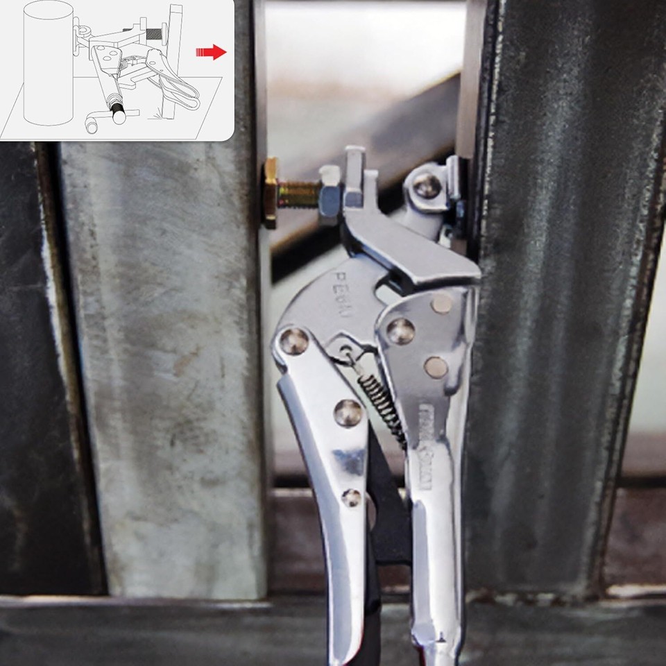 Expandable Pliers Reverse Action Clamping Pry Tool Vise-Grip Autowork ...