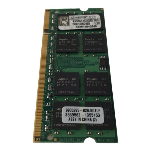 Ram Memory 1GB STICK Memory SODIMM DDR2 NON-ECC PC2-5300 667MHz 667 MHz ...