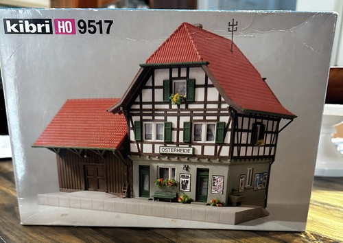 KIBRI HO 9517 - Pre Owned Model Kit-Osterheide Railway Station | eBay