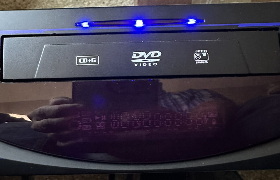 VocoPro DVX-890K Multi-Format DVD/CD Karaoke Player w/ Remote; Powers ...