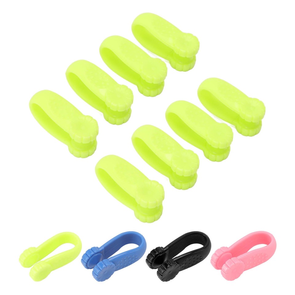 8PCS Hand Pressure Point Tool Plastic Hand Acupressure Clip for Between ...
