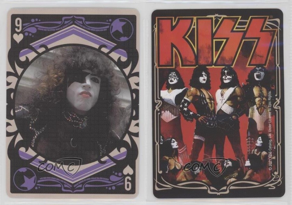2021 Aquarius KISS Playing Cards Paul Stanley #9H e6j | eBay