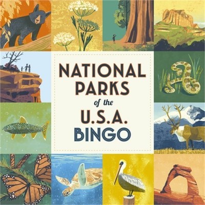 National Parks of the USA Bingo: A Bingo Game for Explorers (Game) | eBay