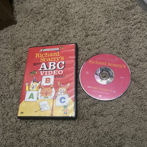 Richard Scarrys Best ABC Video Ever (DVD, 2001) rare oop children’s dvd ...