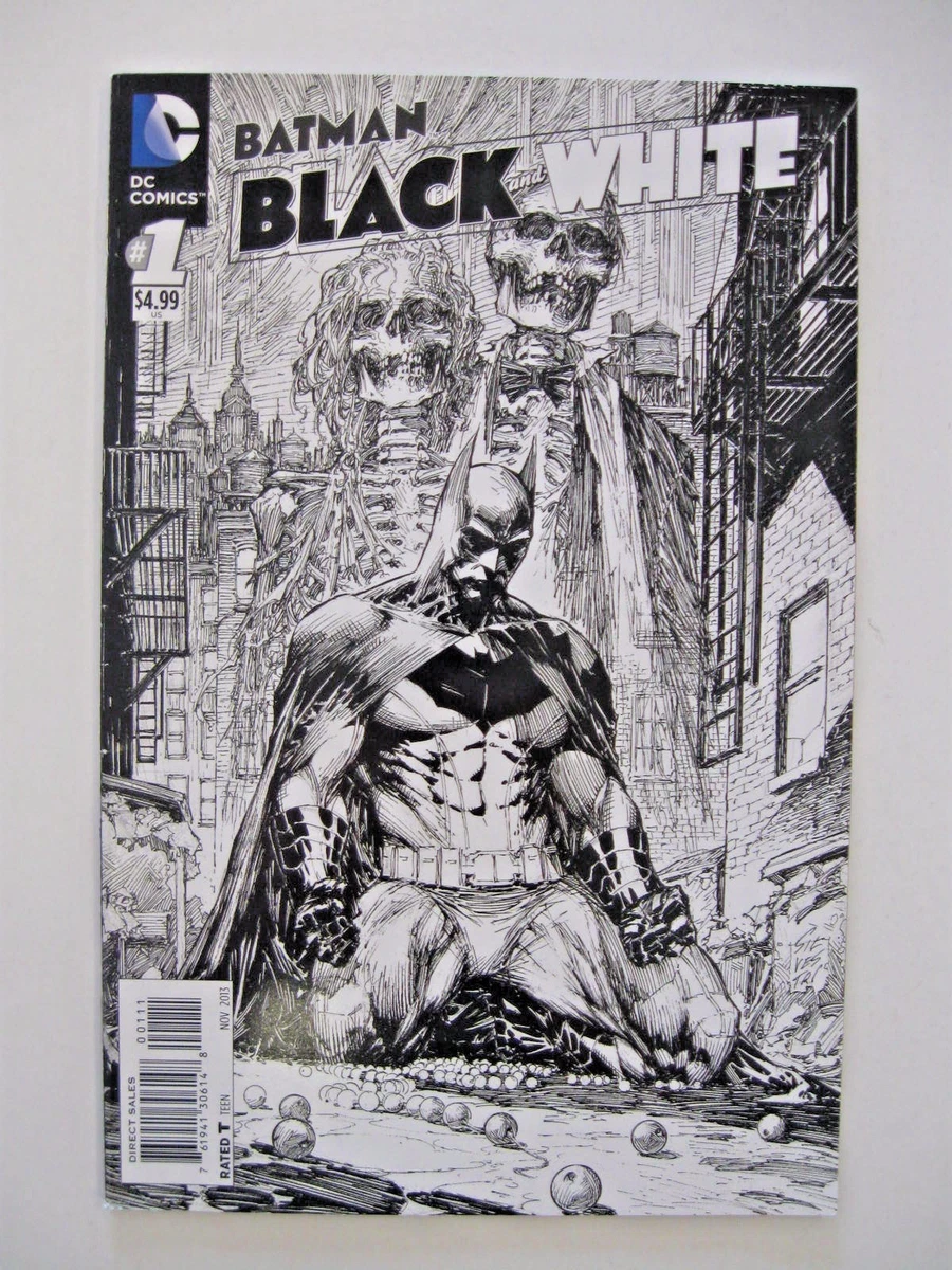 Batman Comic Strip Black And White 4733