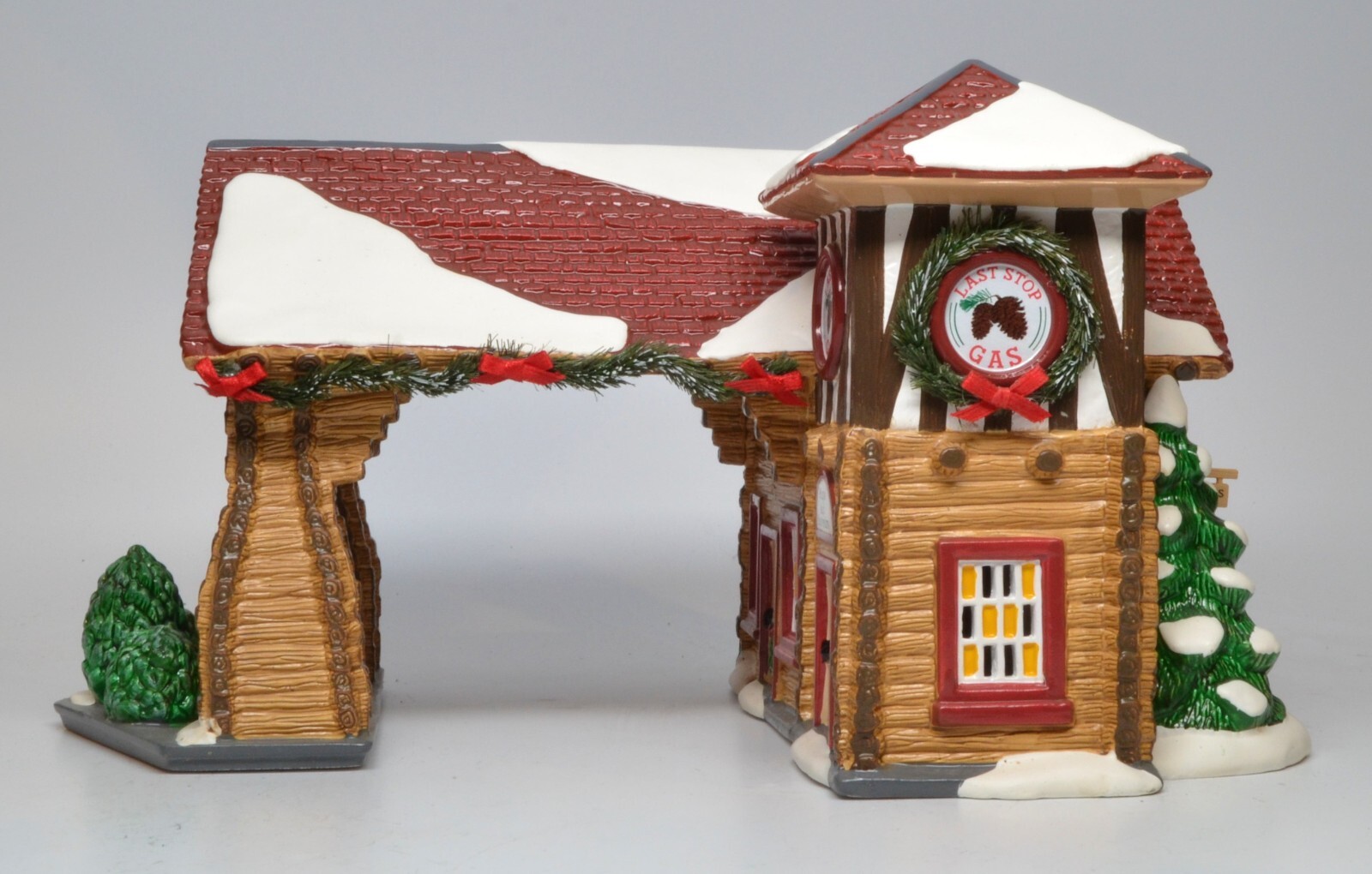 Department 56 Snow Village Buildings - "Last Stop Gas" 1999 | eBay