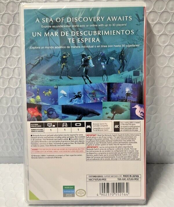 Endless Ocean Luminous Switch Brand New Game Special (2024 Simulation ...