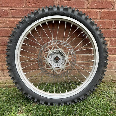 2001 - 2008 RM125 RM 125 250 FRONT WHEEL AND TIRE RIM HUB OEM | eBay