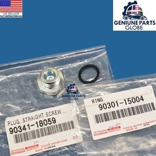 Genuine Toyota Plug Straight Screw 90341-18059 for sale online | eBay