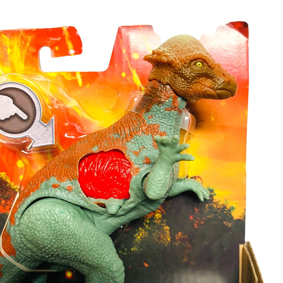Jurassic World Battle Damage Pachycephalosaurus Pachy Dinosaur Boys Toy ...