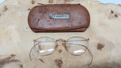 Vintage Bausch & Lomb Eye Glasses Frames B&L 1/10 12K GF Ful-Vue Etched ...