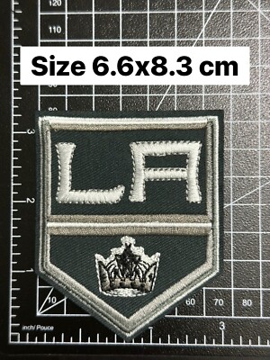 Los Angeles LA Kings NHL Logo Iron on Patches Hockey iron on patch Free ...