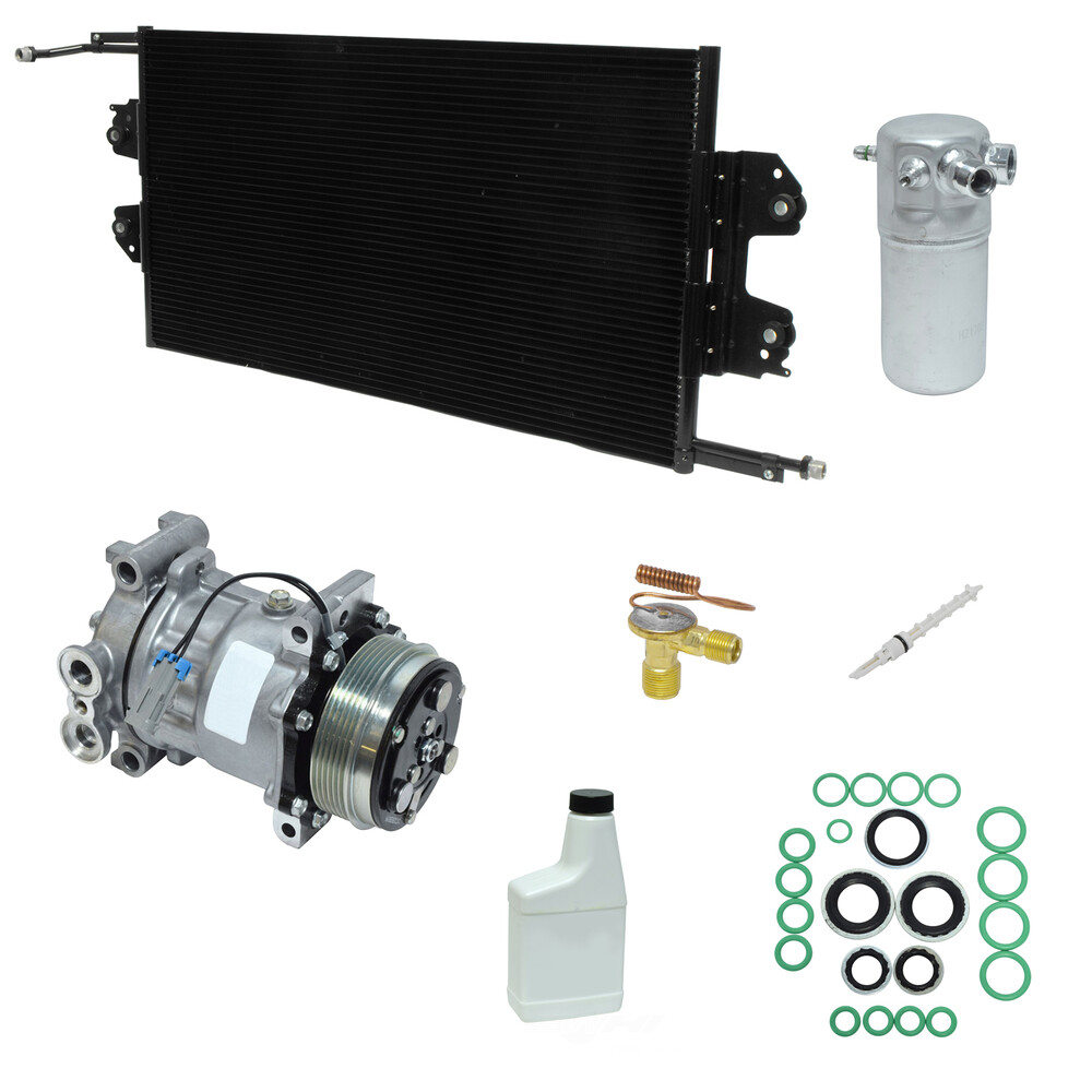 A/C Compressor Kit-Compressor-condenser Replacement Kit UAC KT 5313A ...