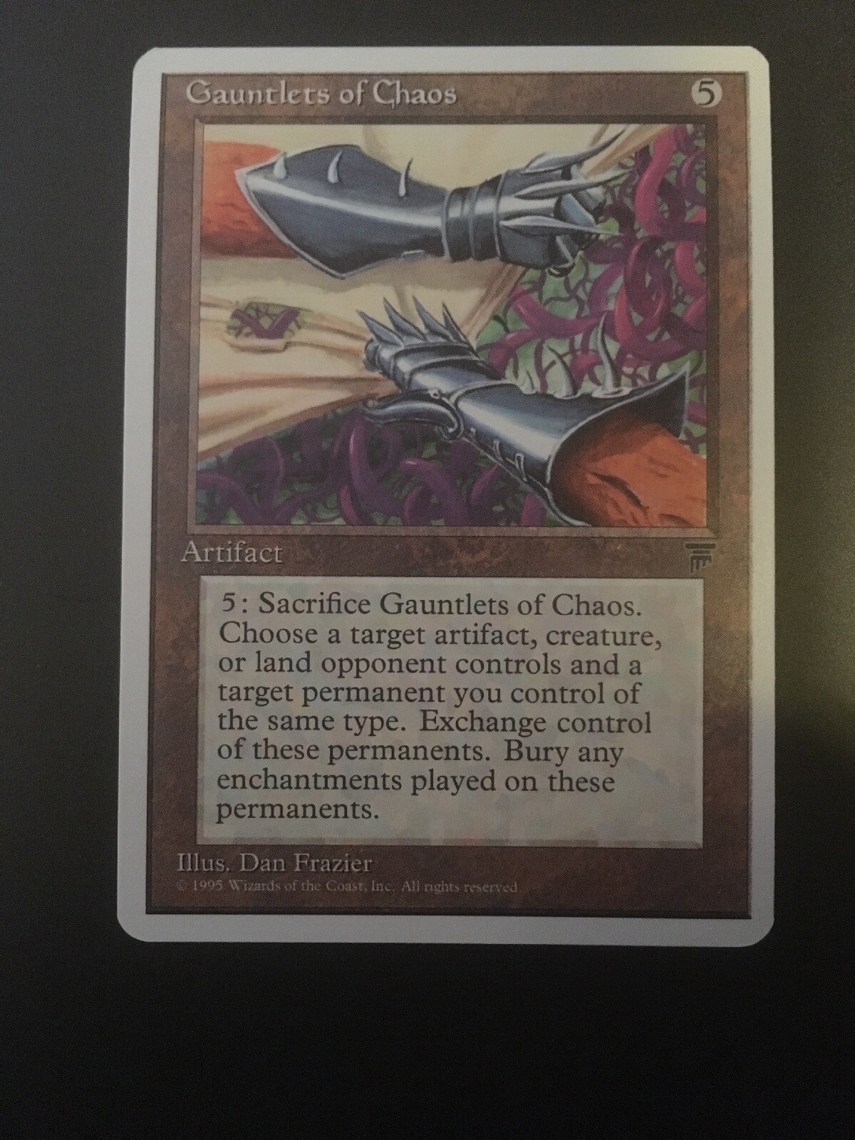 Magic The Gathering MTG - Chronicles - Gauntlets of Chaos | eBay