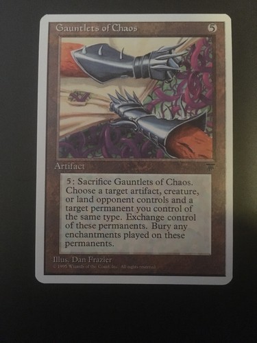 Magic The Gathering MTG - Chronicles - Gauntlets of Chaos | eBay