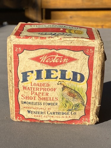 20ga WESTERN FIELD Super X SHOTGUN SHOT SHELL AMMO BOX Empty | eBay